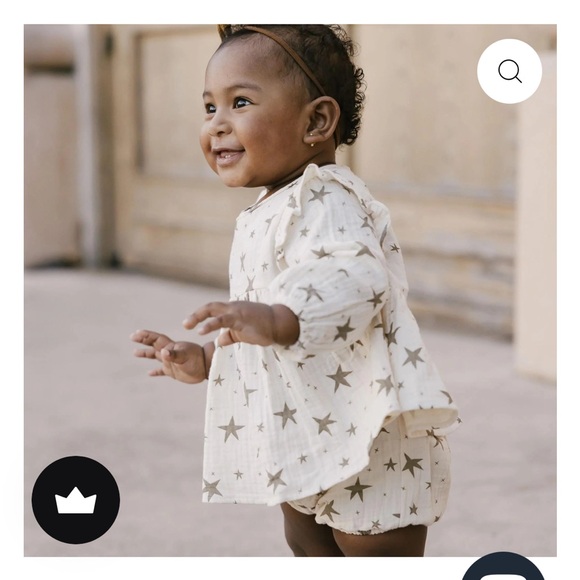 Rylee + Cru | Matching Sets | Rylee Cru Girls Button Short Top Grey ...